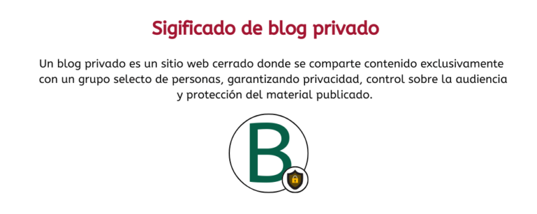 ¿Qué Es Un Blog Privado Y Para Qué Sirve? | Pleybast
