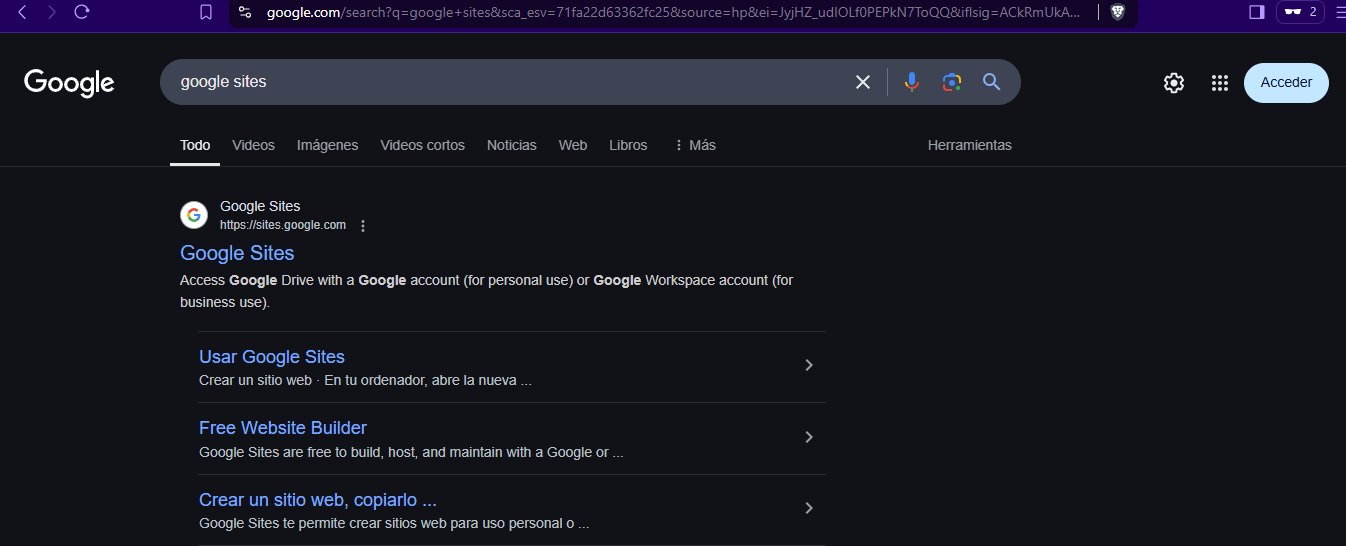 Cómo Acceder A Google Sites [Pasos Para Ingresar]
